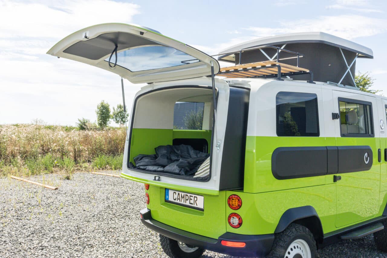 Xbus Camper von ElectricBrands: umweltfreundlicher Mini-Camper mit bis ...
