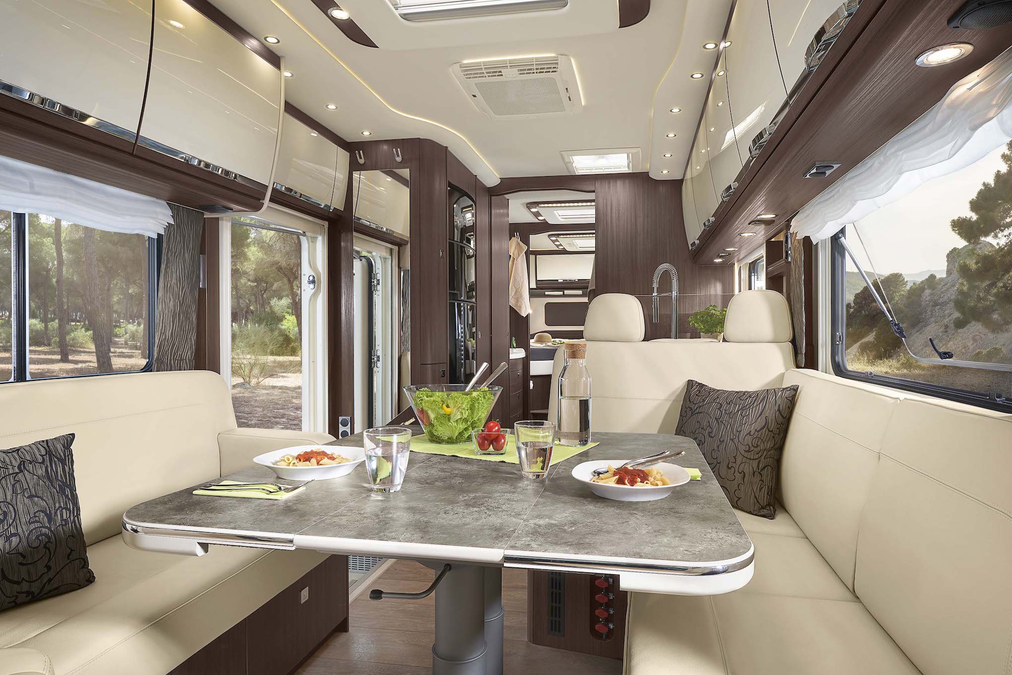 10 compact luxury motorhomes under 7.5 tons with exclusive equipment ...