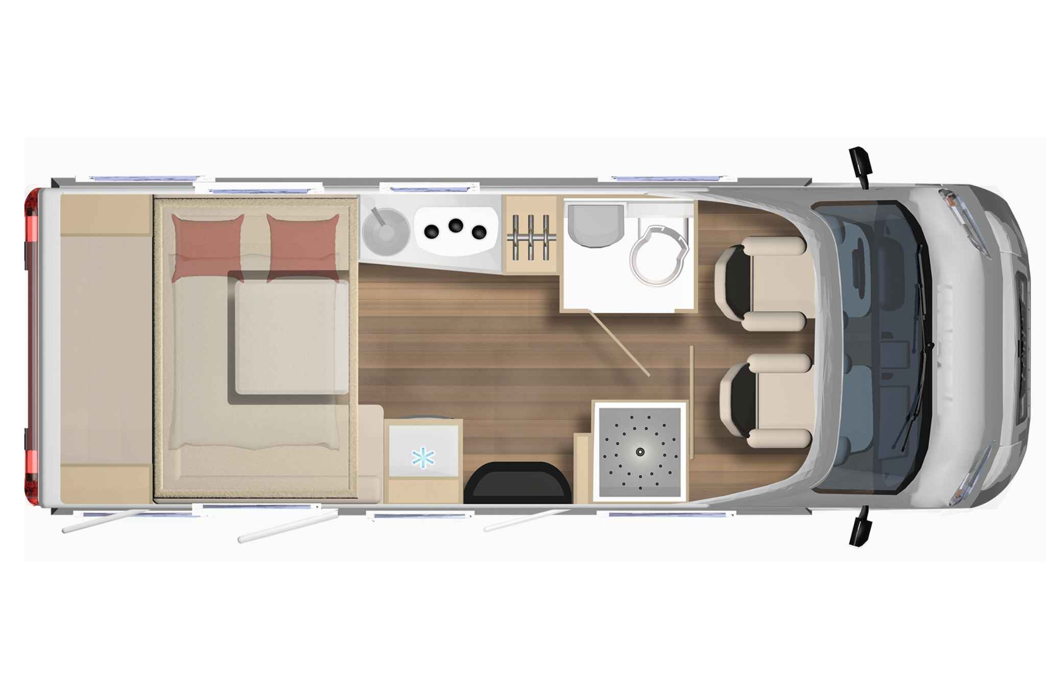 Hymer Wohnmobil Mit Hecksitzgruppe