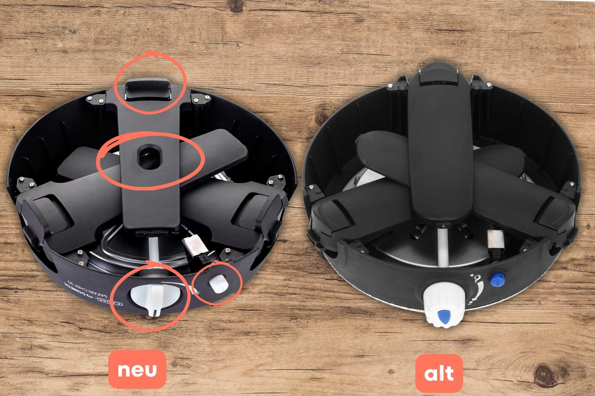 Neuer CADAC Safari Chef 30 (2025) im Vergleich mit Vorgänger