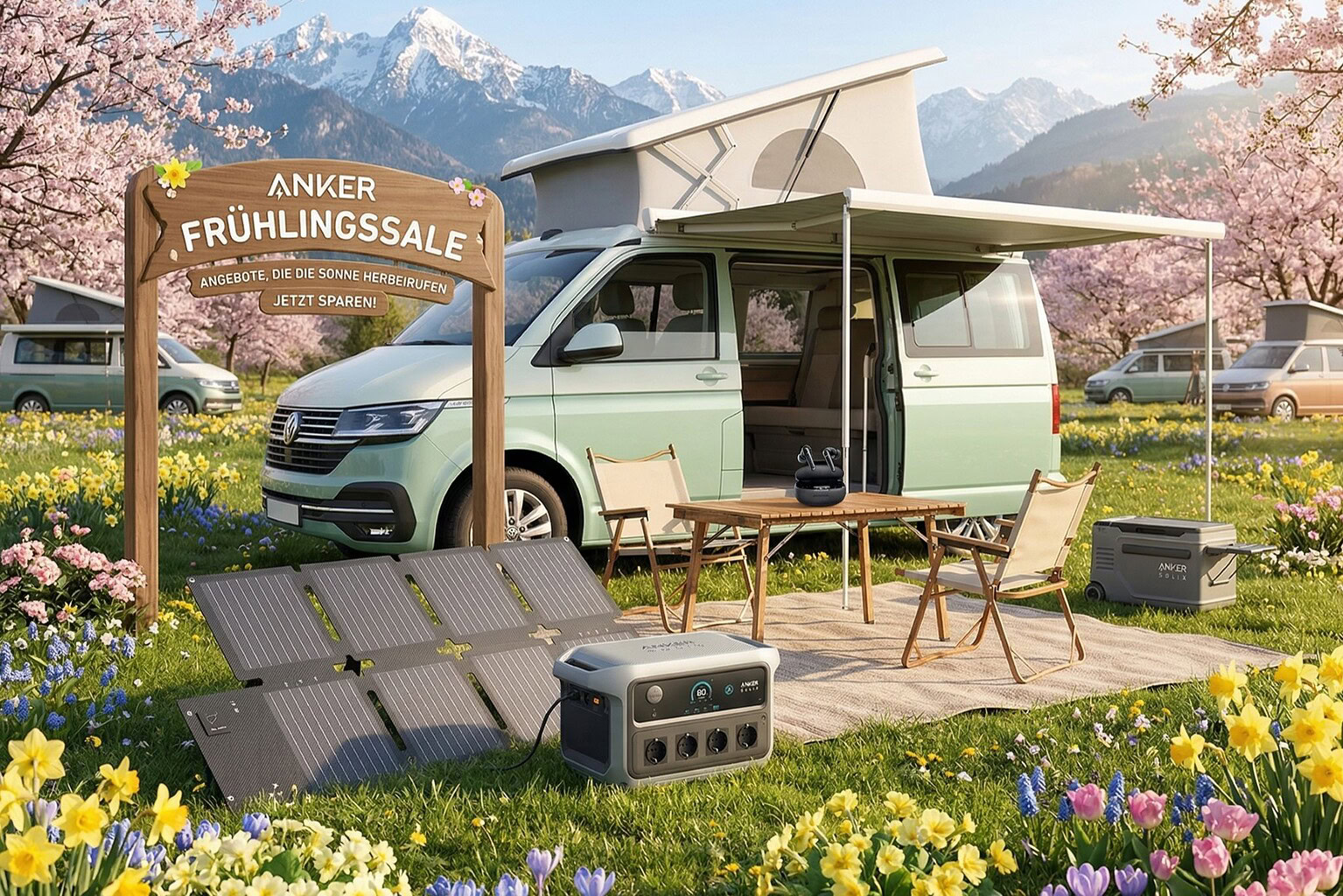 Anker Frühlings-Sale: Massiv sparen & Gratis-Gimmicks für die Camping ...
